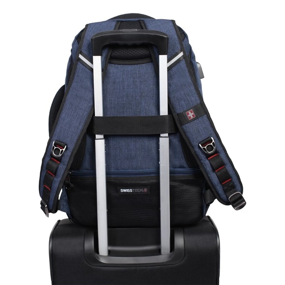 Swiss Tech | Bags | Swisstech Excursion 8 Travel Backpack With Usb Port ...
